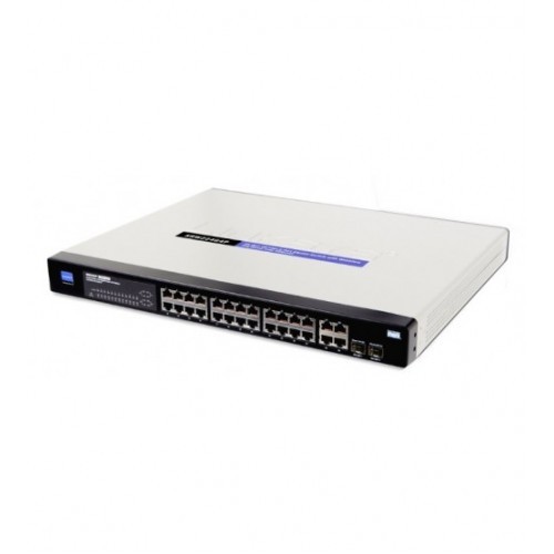 Cisco SF300-24P 24-Port 10/100 PoE Managed Switch - Premier Computer