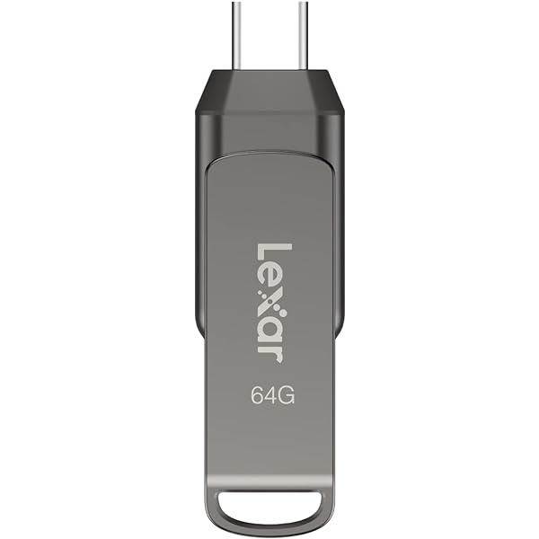 Lexar JumpDrive Dual Drive D400 256GB USB 3.1 Type-C Pen Drive ...
